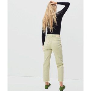 Everlane | Jeans | Everlane The Way High Jean Green Tea Size 25 Regular ...